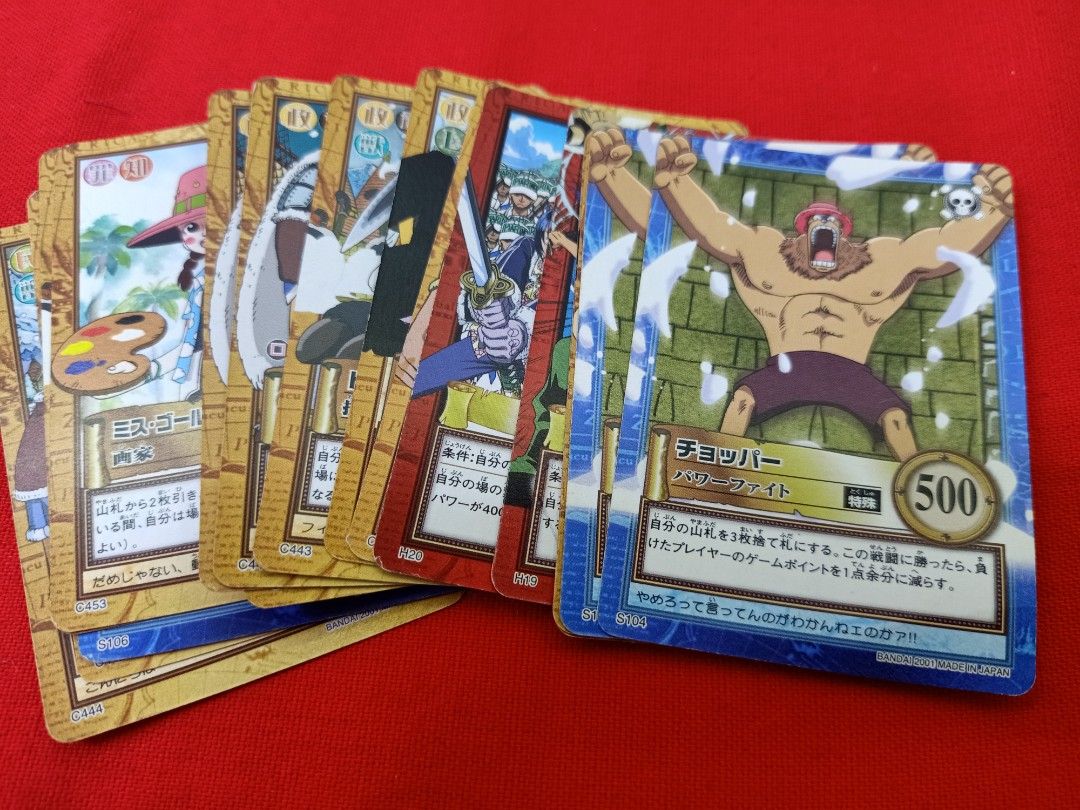 One Piece Collectible character cards from Japan for 19 each *Z90N ...