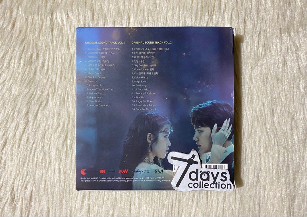 [ONHAND] K-Drama OST | IU | Yeo Jin Goo | Hotel Del Luna OST Album (Unsealed), Hobbies & Toys ...