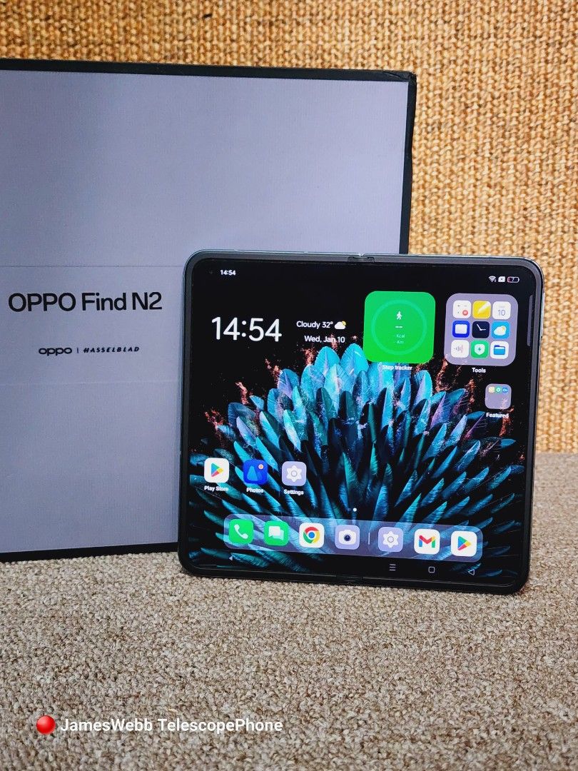Oppo Find N2 Fold Green 256gb, Mobile Phones & Gadgets, Mobile Phones ...