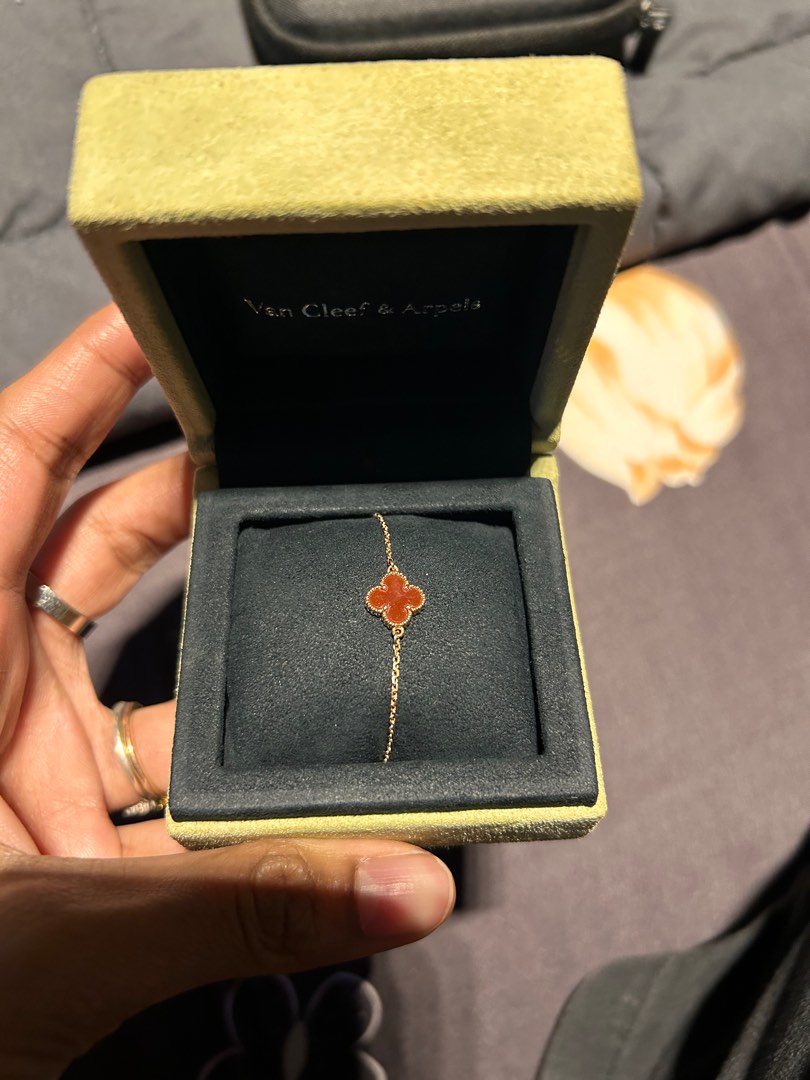 Original Van Cleef bracelet (Rose Gold), Luxury, Accessories on Carousell