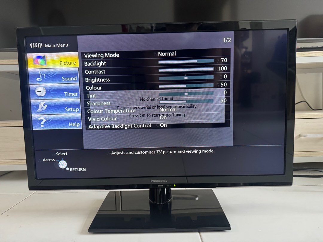 Panasonic 24” LED HD TV. Only use with HDMI ports, TV & Home Appliances ...