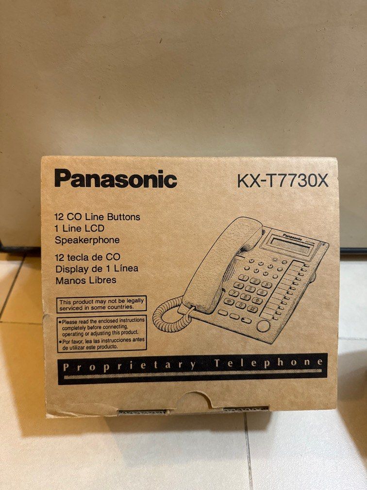 Panasonic Kx- T7730X phone, Computers & Tech, Office & Business ...