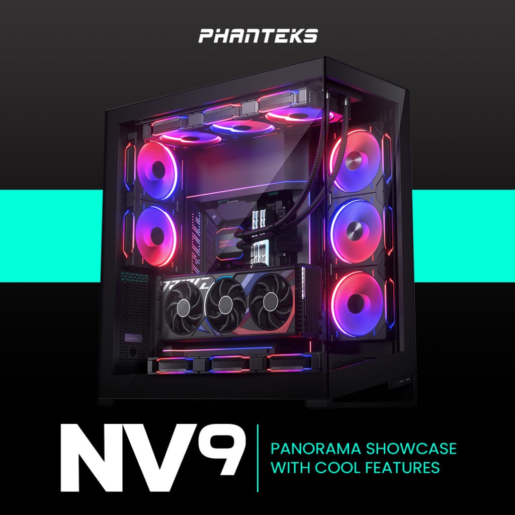 Phanteks NV9/NV7/NV5 D-RGB (Black/White), Computers & Tech, Parts ...