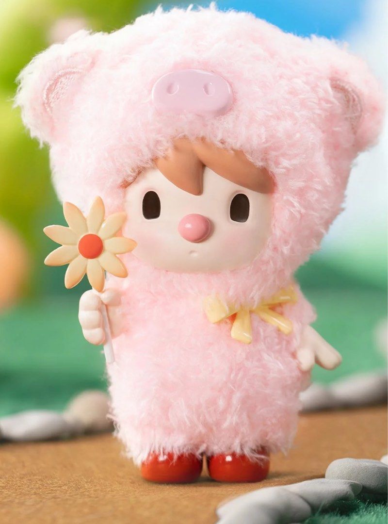 Pig Sweet Bean Animals Play Series Popmart, Hobbies & Toys, Toys ...