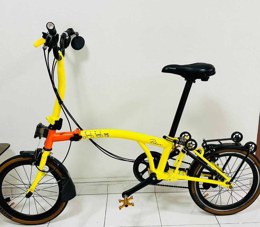 Pikes Pikachu Foldie Bicycle, Sports Equipment, Bicycles & Parts ...