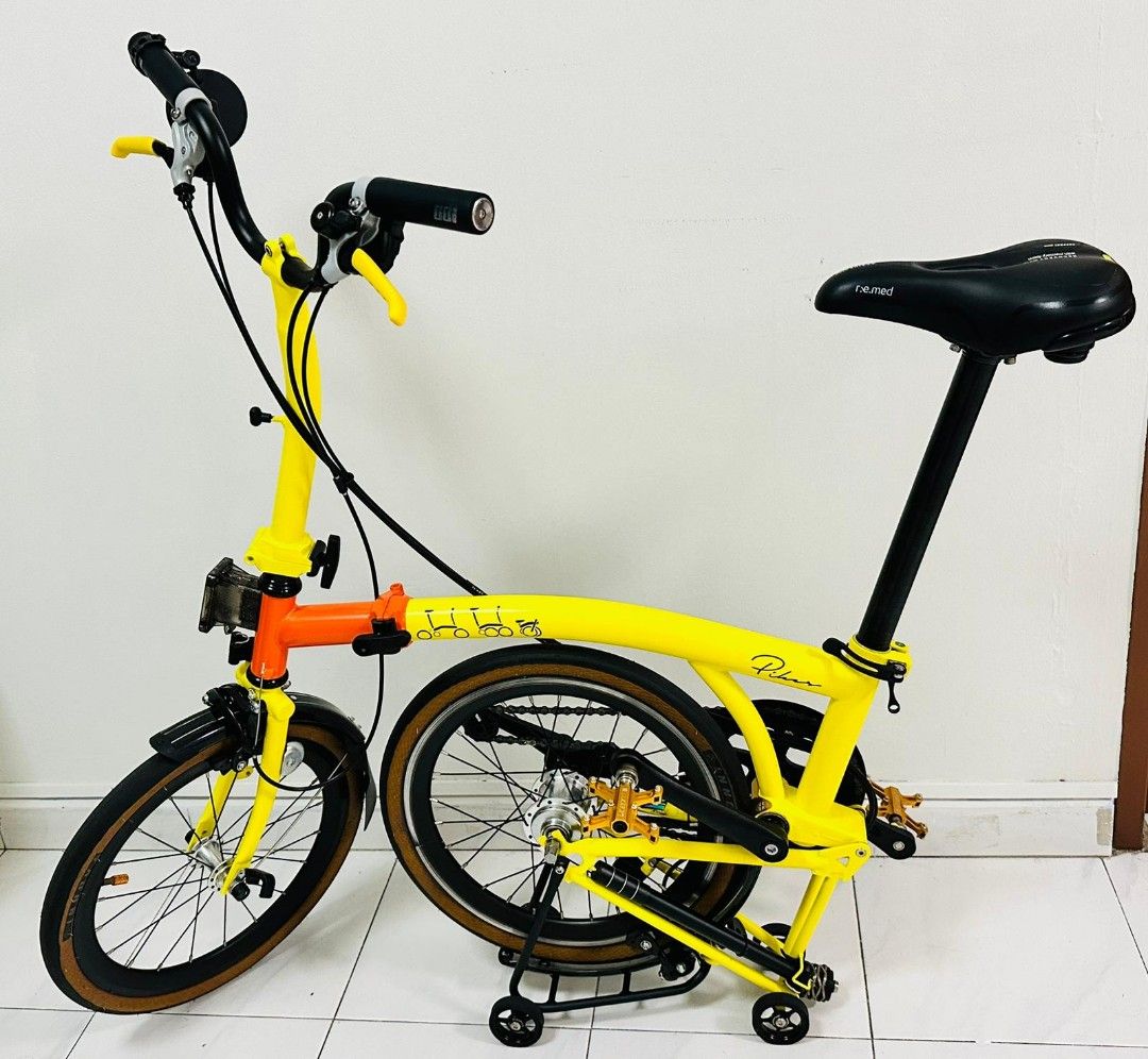 Pikes Pikachu Foldie Bicycle, Sports Equipment, Bicycles & Parts ...