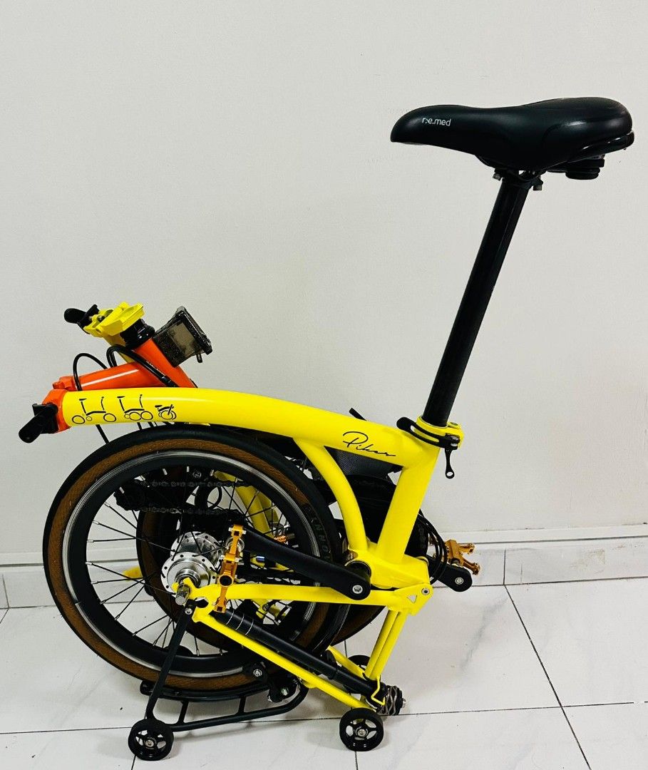 Pikes Pikachu Foldie Bicycle, Sports Equipment, Bicycles & Parts ...