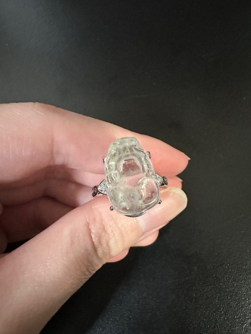 PiXiu Crystal Ring, Women's Fashion, Jewelry & Organisers, Rings on ...