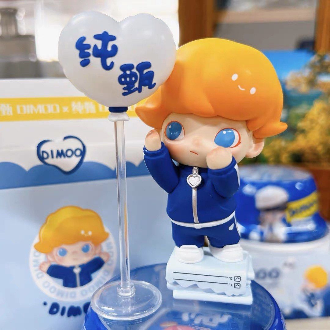 [PO] POPMART DIMOO x YOGHURT Exclusive Figurine Packs, Hobbies & Toys ...