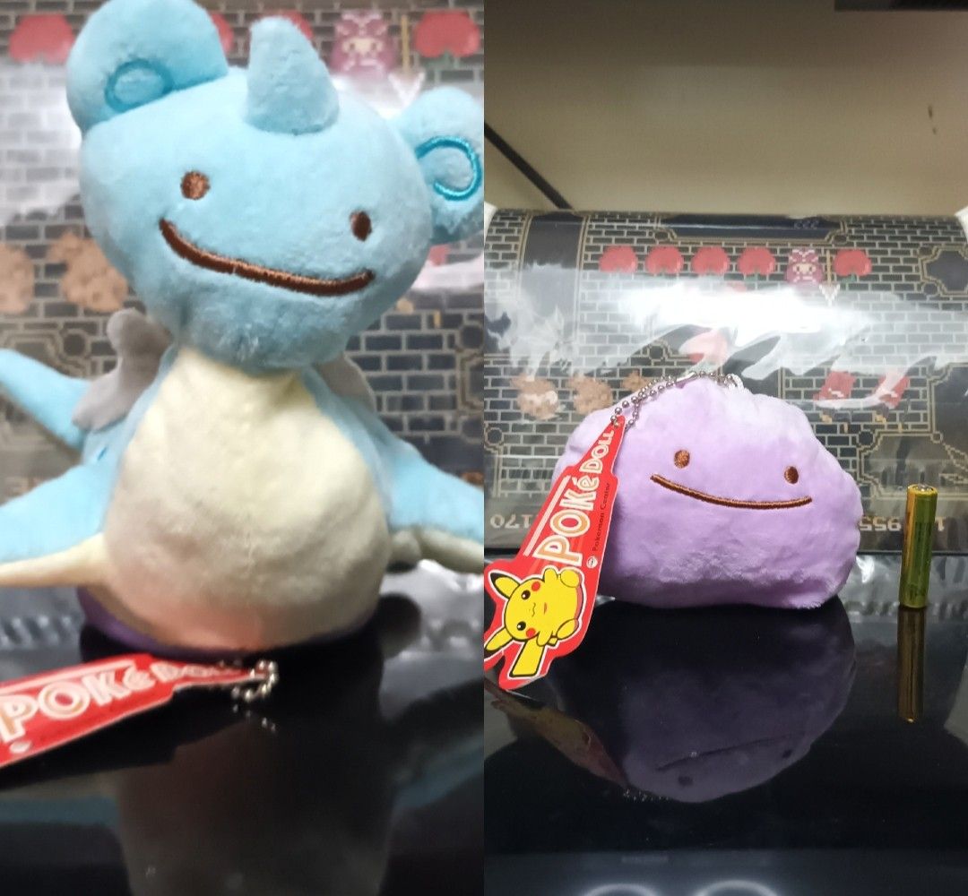 Pokemon Center Ditto Lapras Plush, Hobbies & Toys, Toys & Games on ...