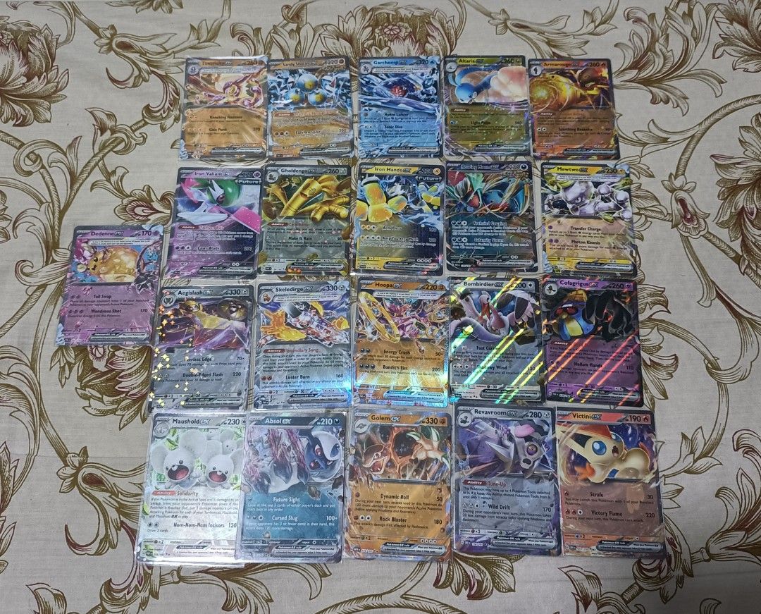 Pokemon Ex English Cards for Sale from Paradox Rift Obsidian Flames ...
