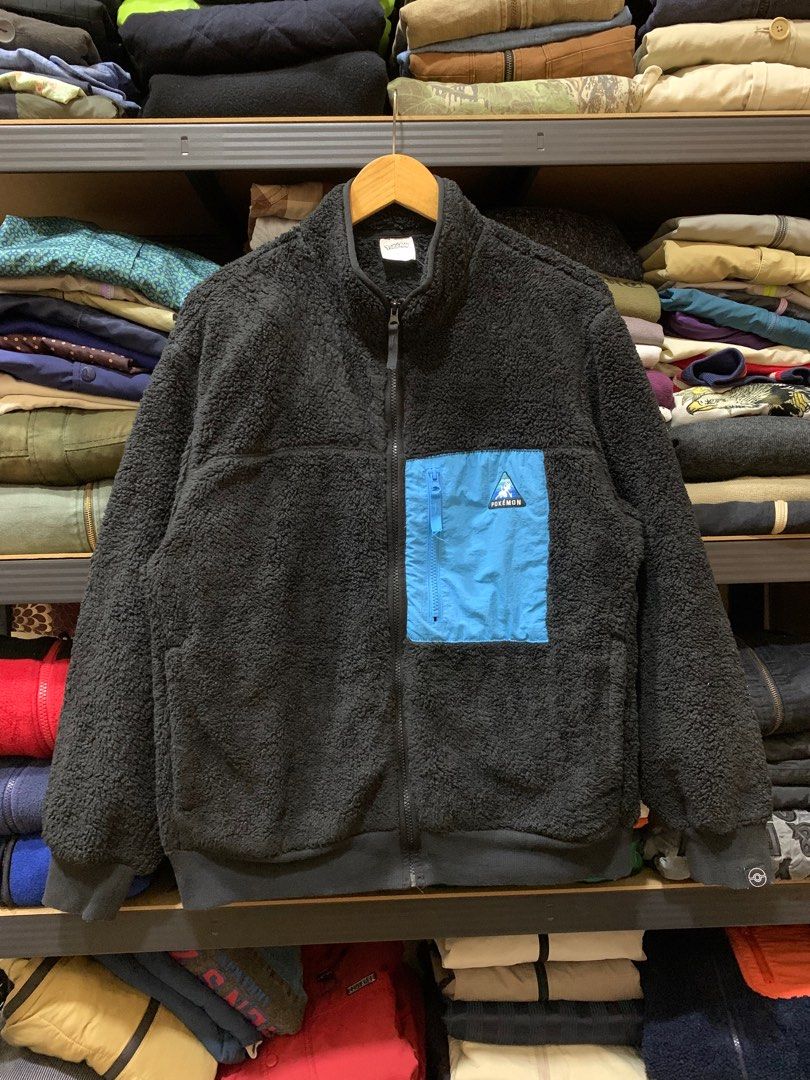 Pokemon Fleece Jacket, Men's Fashion, Coats, Jackets and Outerwear on ...