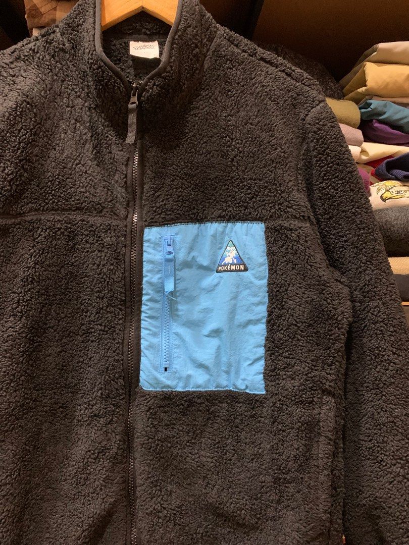 Pokemon Fleece Jacket, Men's Fashion, Coats, Jackets and Outerwear on ...