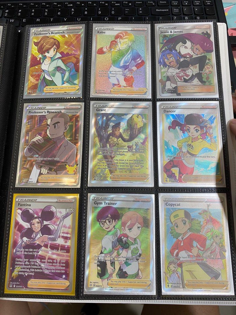 Pokemon Full Art Trainer Cards, Hobbies & Toys, Toys & Games on Carousell