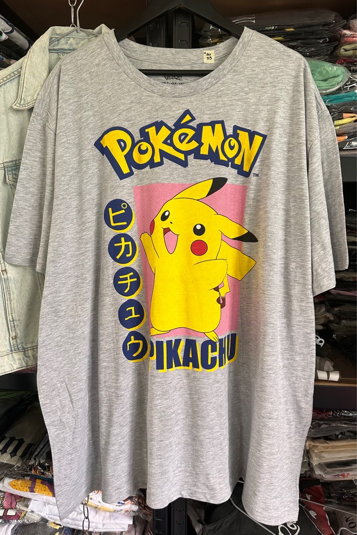 POKEMON PIKACHU Shirt, Men's Fashion, Tops & Sets, Tshirts & Polo ...
