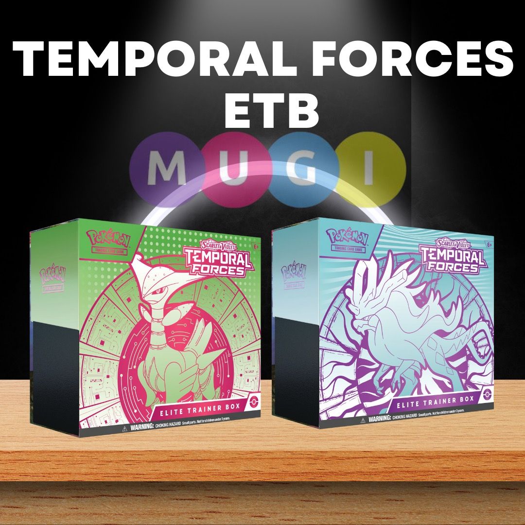 Pokemon Sv5 Temporal Forces Etb Elite Trainer Box, Hobbies & Toys, Toys ...