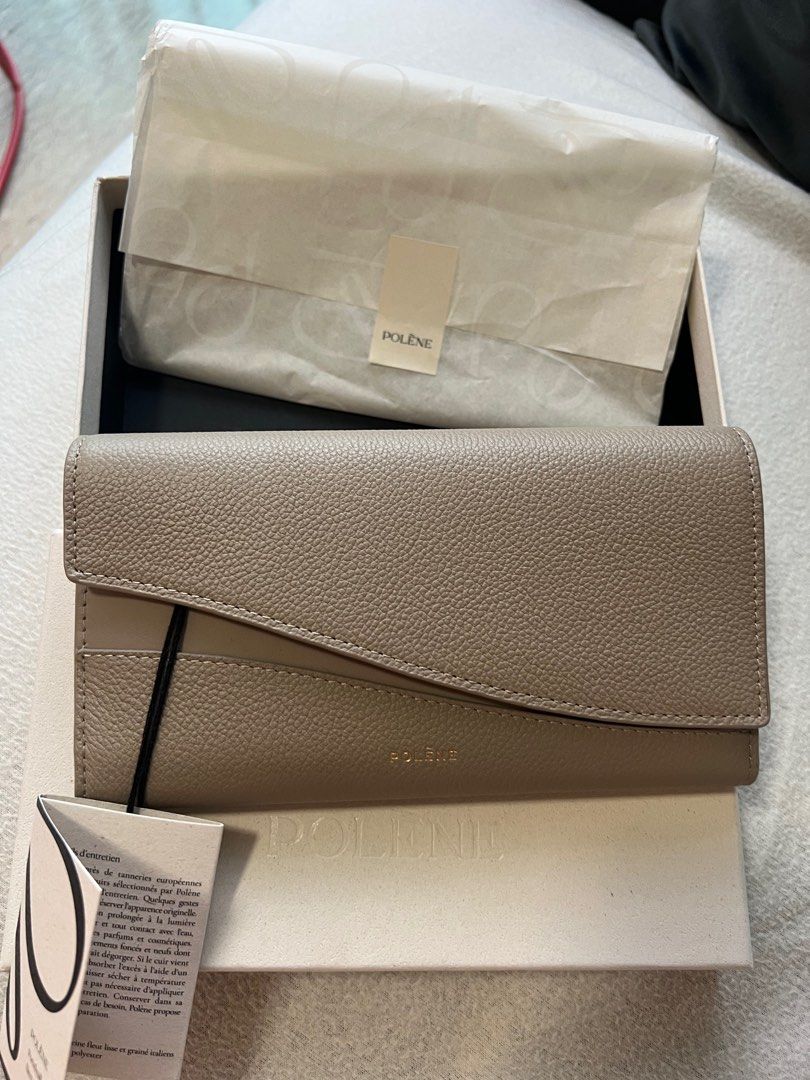 Polene wallet Portefeuille Sierra, Luxury, Bags & Wallets on Carousell