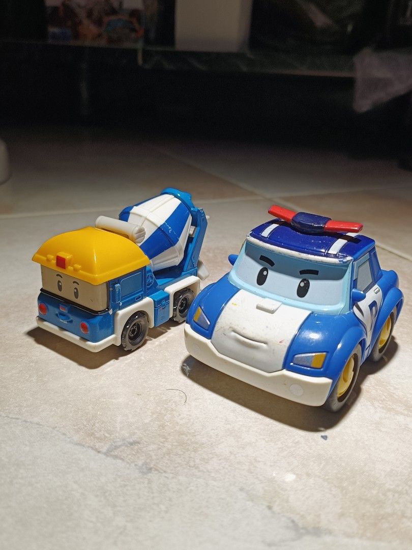 Poli car's, Hobbies & Toys, Toys & Games on Carousell