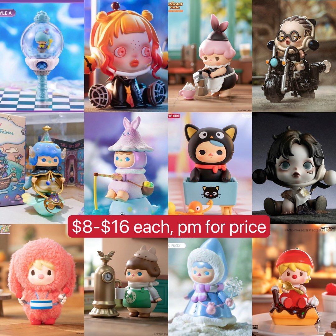 Popmart Loong Presents the treasure series figurine blind box ...