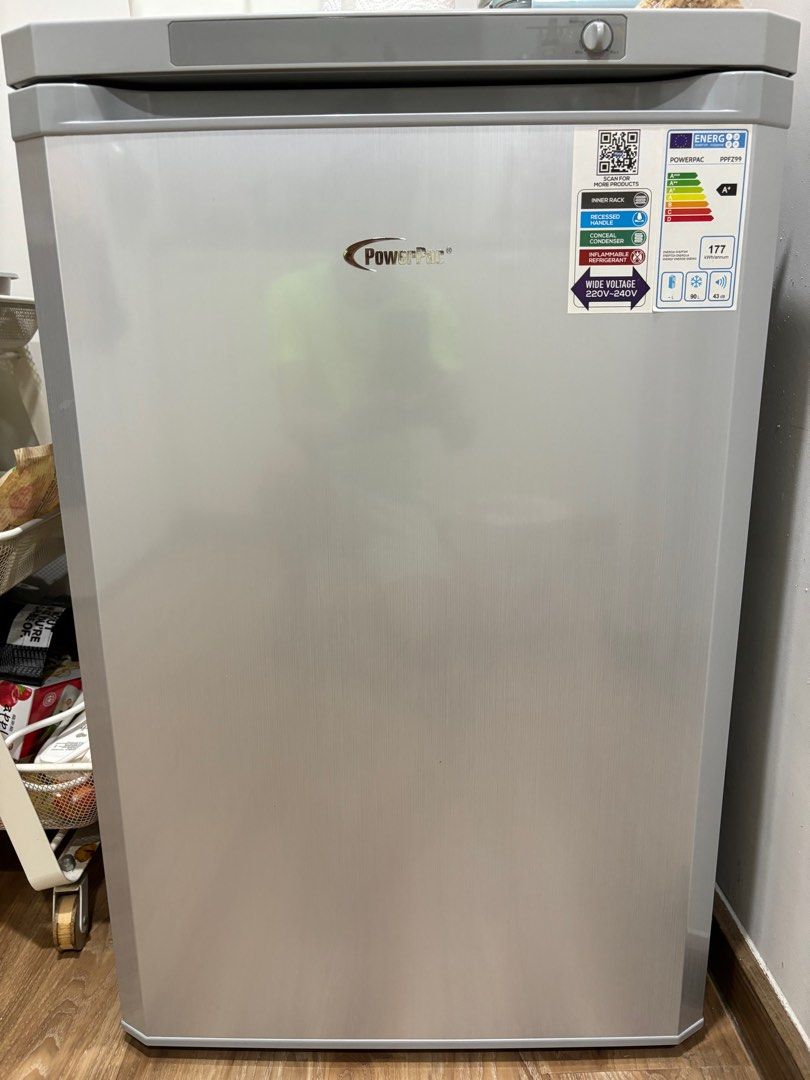 Powerpac freezer 90L, TV & Home Appliances, Kitchen Appliances ...