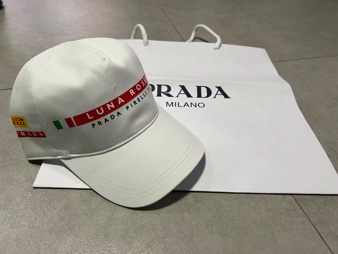 Authentic Prada Luna Rossa Pirelli Cap, Men's Fashion, Watches ...