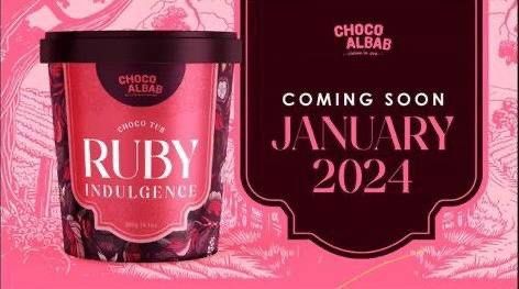 [PREORDER] Choco Albab Ruby Chocolate : Coming soon!, Food & Drinks ...