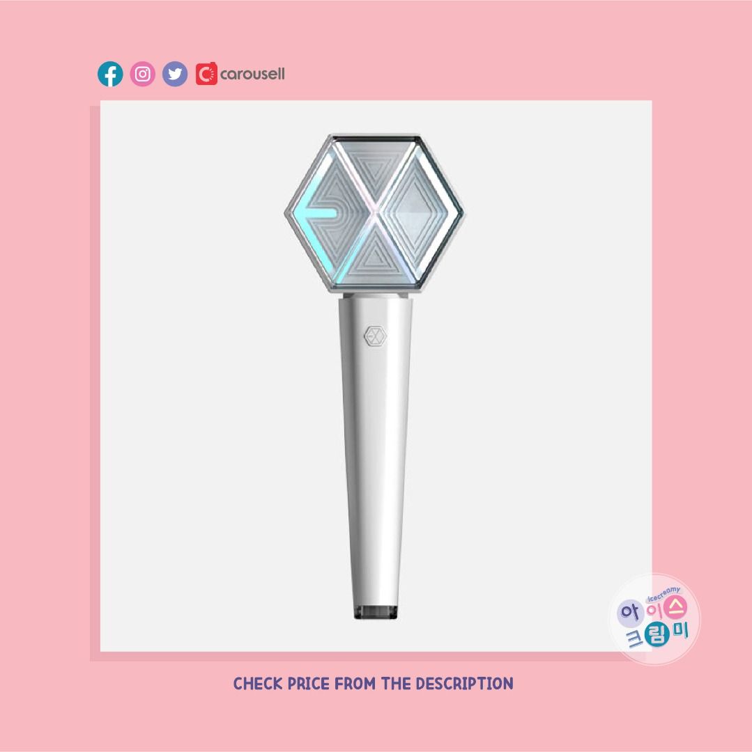 [PREORDER] EXO OFFICIAL FANLIGHT VER.3.0, Hobbies & Toys, Collectibles ...