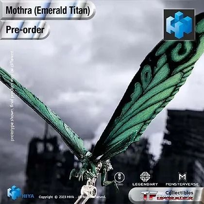 [Pre-order] Hiya Toys Godzilla: King of the Monsters Mothra (Emerald ...