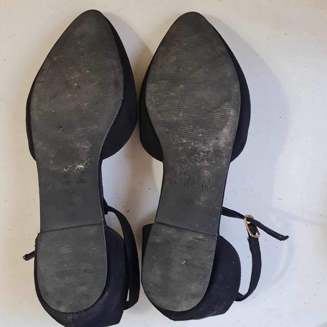 Primark black flats, Women's Fashion, Footwear, Flats & Sandals on ...
