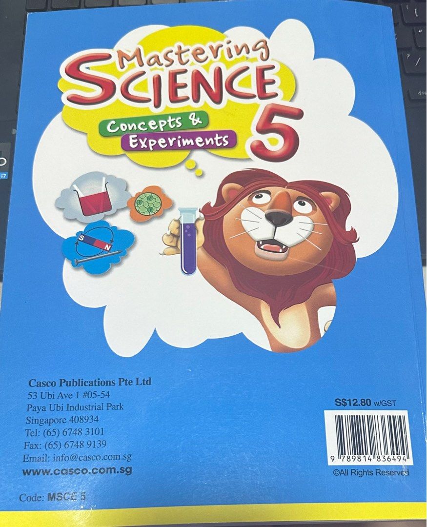 Primary 5 Science Mastering Science Concepts and Experiments, Hobbies ...