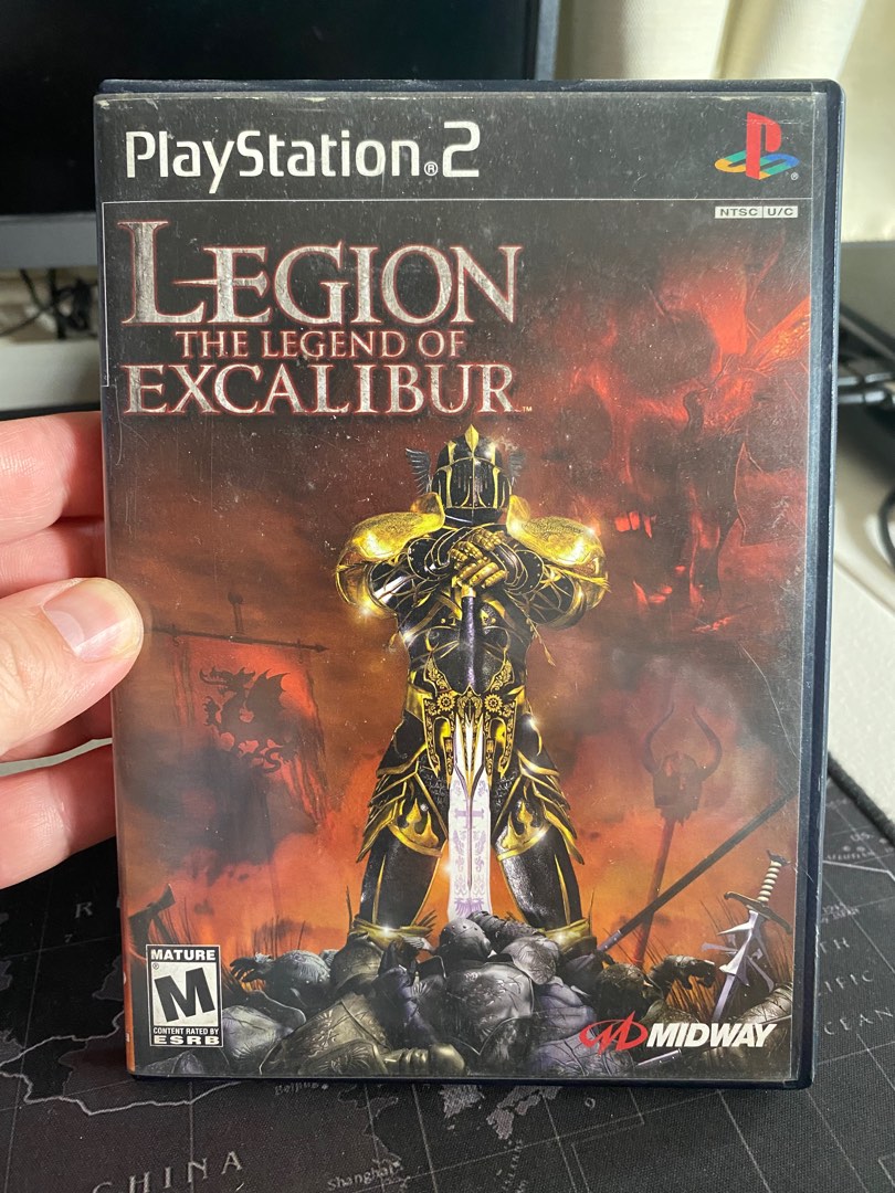 PS2 game Legion The Legend of Excalibur, Video Gaming, Video Games ...