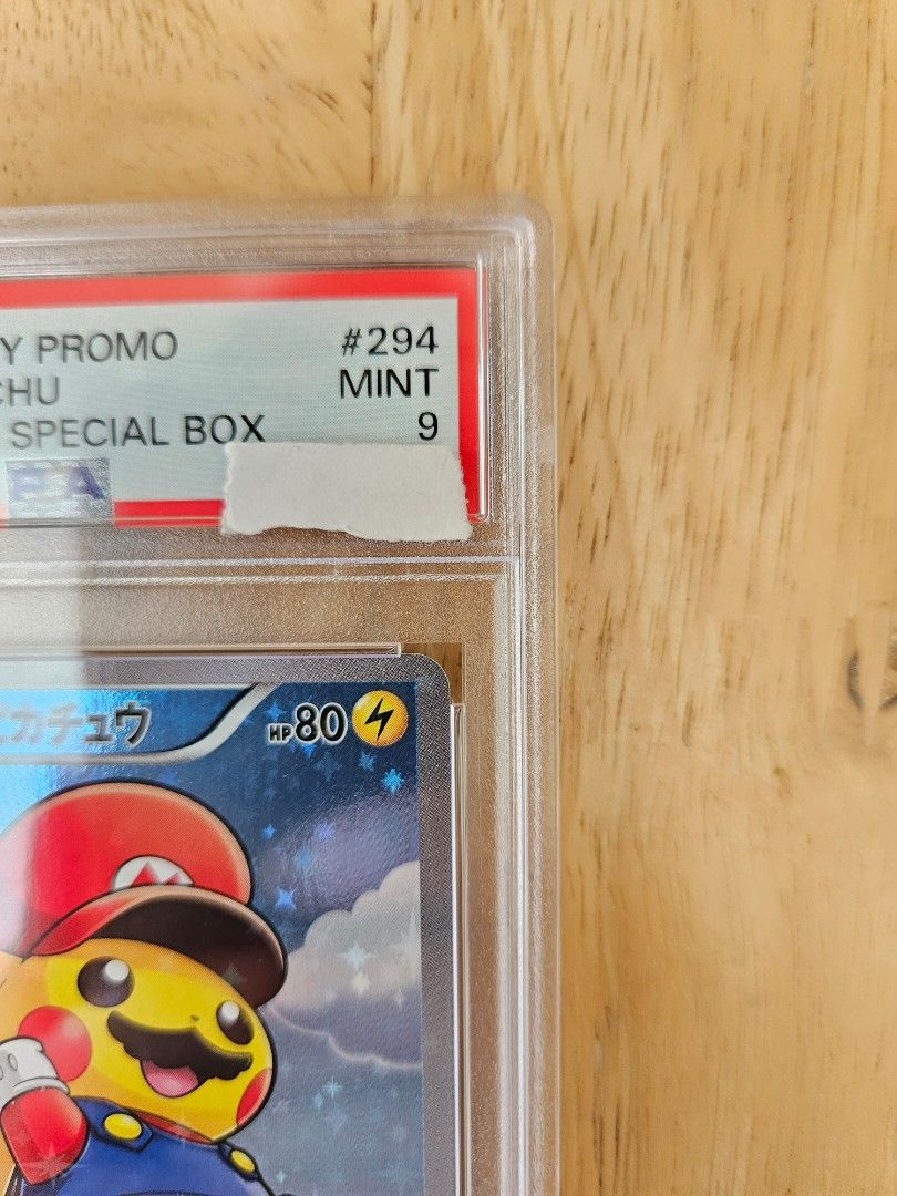 Pokemon TCG - Full Art Mario Pikachu, Hobbies & Toys, Toys & Games on ...