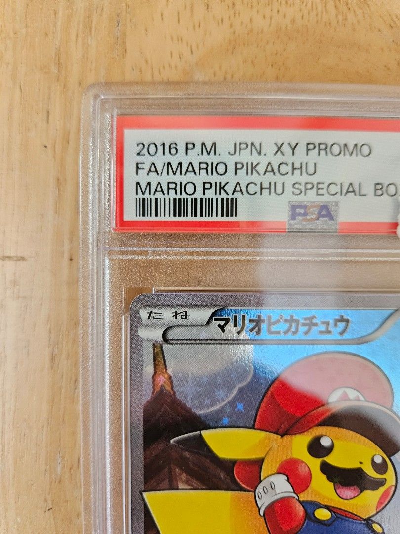 Pokemon TCG - Full Art Mario Pikachu, Hobbies & Toys, Toys & Games on ...