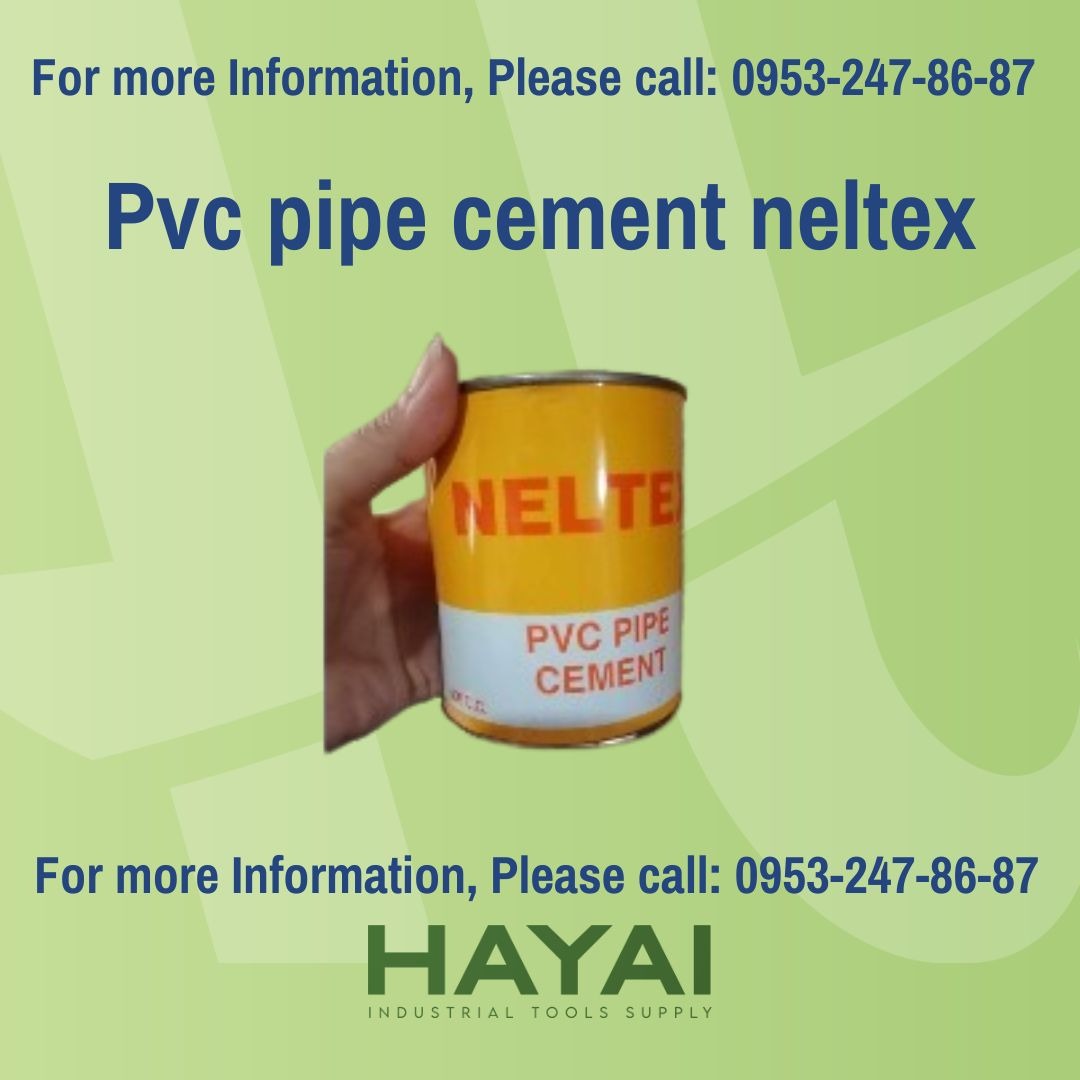 Pvc pipe cement neltex, Commercial & Industrial, Construction Tools ...
