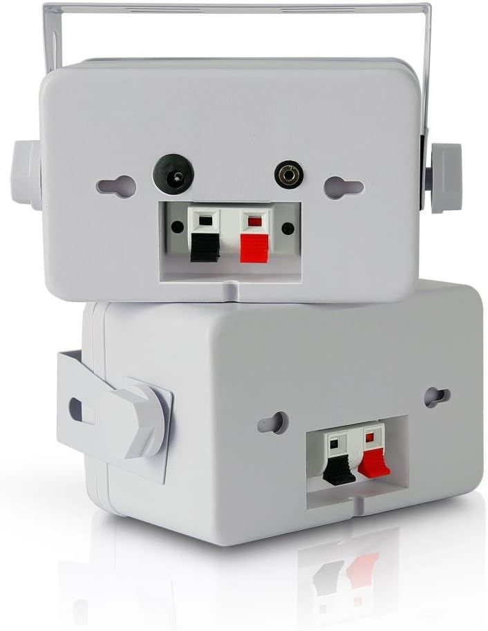 Pyle Outdoor Waterproof Wireless Bluetooth Speaker - 3.5 Inch Pair 3 ...