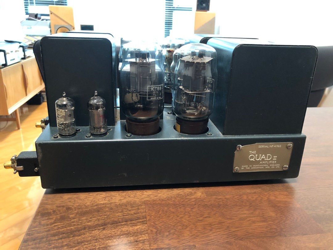 Quad II 後級 power amp with GEC KT66 tube valve LS3/5a, 音響器材, 其他音響配件及設備 ...