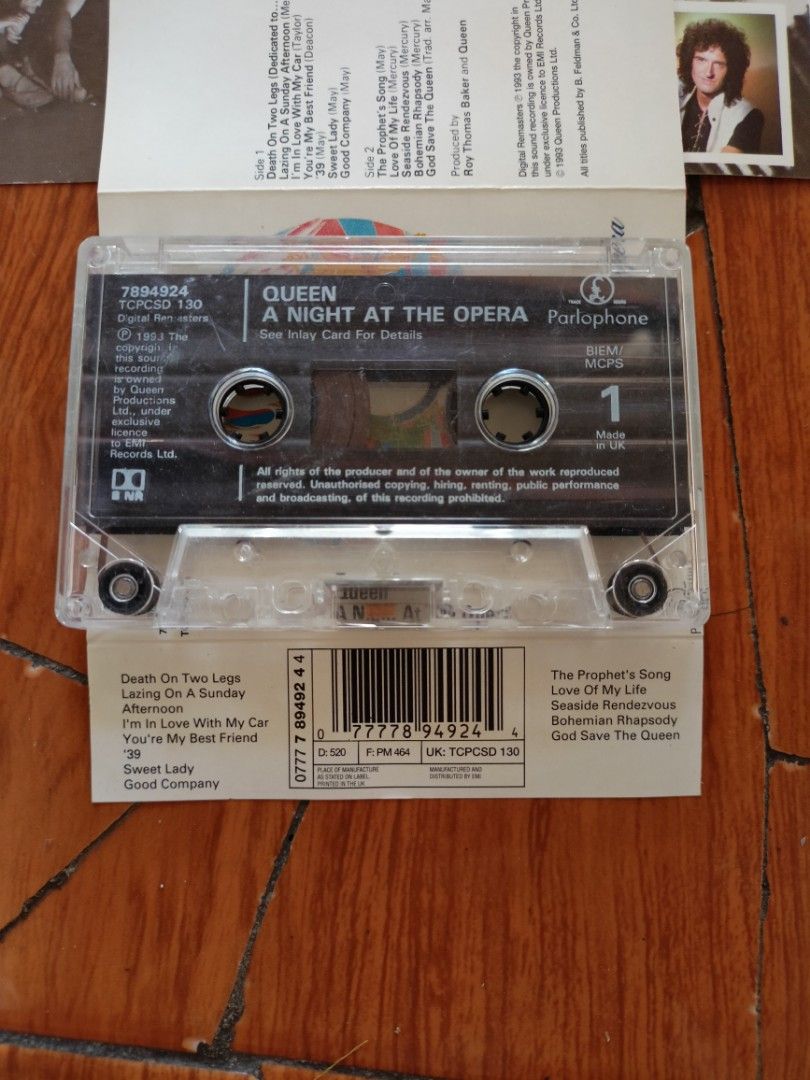QUEEN CASSETTE COLLECTION ALBUMS, Hobbies & Toys, Memorabilia ...