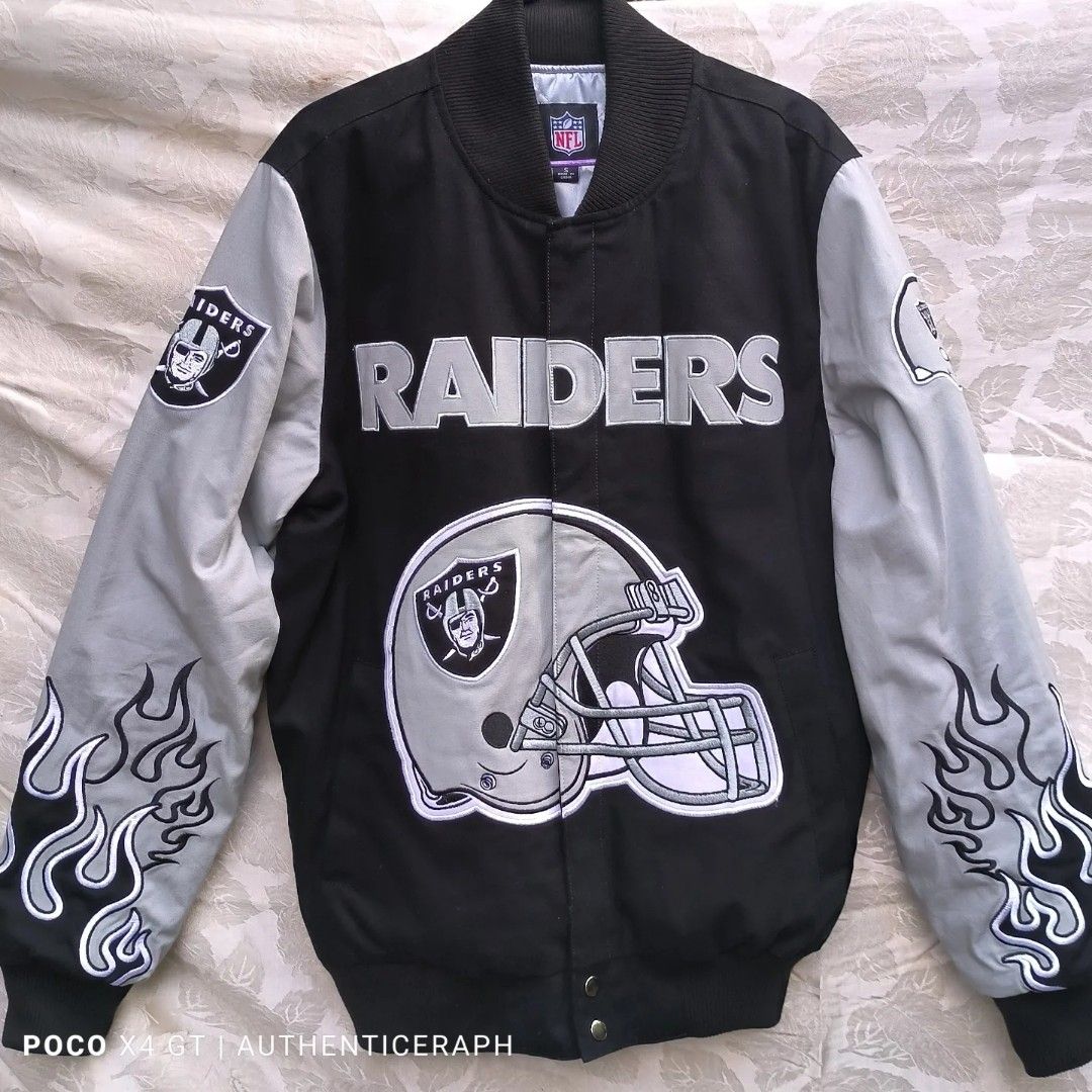 Raiders puffer jacket original and brand-new, Men's Fashion, Coats ...