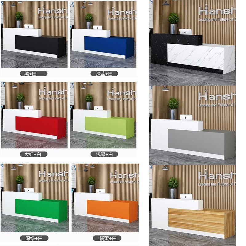 Reception Desk & Storage Cabinet & Office Cashier counter & Free ...