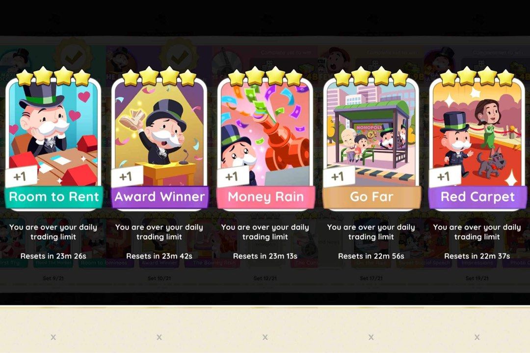 RED CARPET| GO FAR | MONEY RAIN | TOT TYCOON | PLAYBOOK | FINAL APPROVAL |CHANCE LEAP |4 stars ...