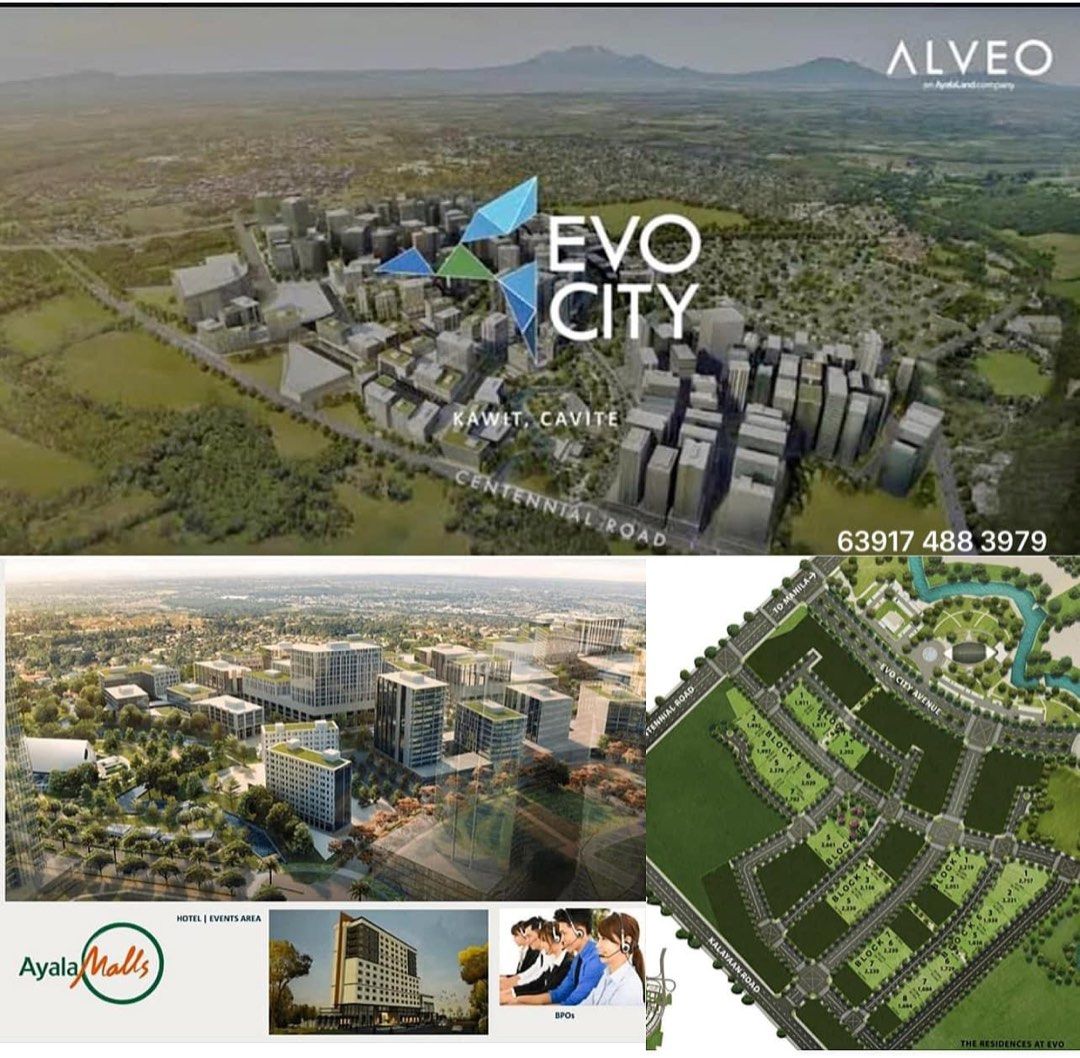 Residential Lot For Sale in Evo City Kawit The Residences near Marina ...