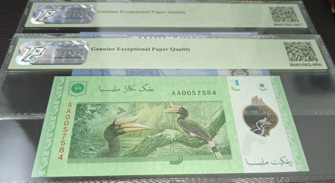 RM1 & RM5 1ST PREFIX ZETTI PAIR MRR60, Hobbies & Toys, Collectibles ...