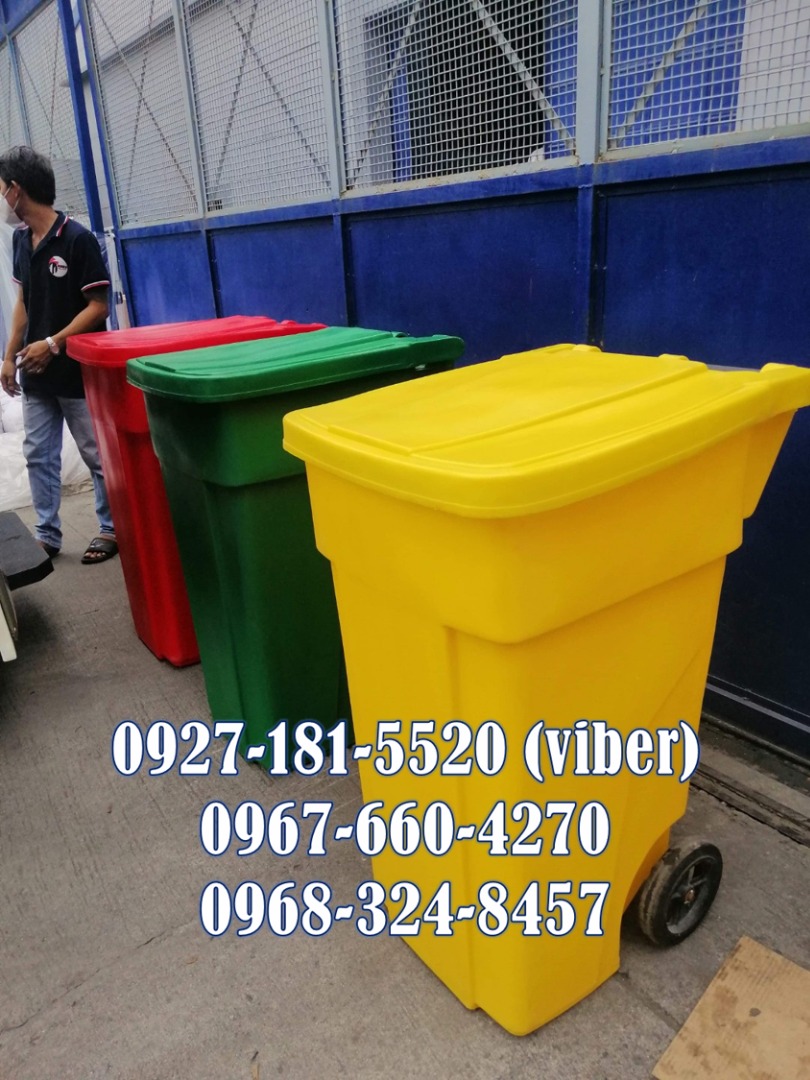 rolling bin 150 liters, Furniture & Home Living, Cleaning & Homecare ...