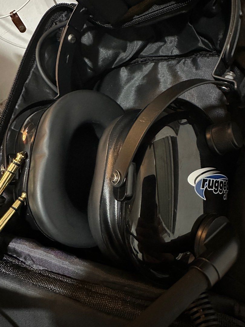 Rugged Air RA200 General Aviation Headset, Audio, Headphones & Headsets ...