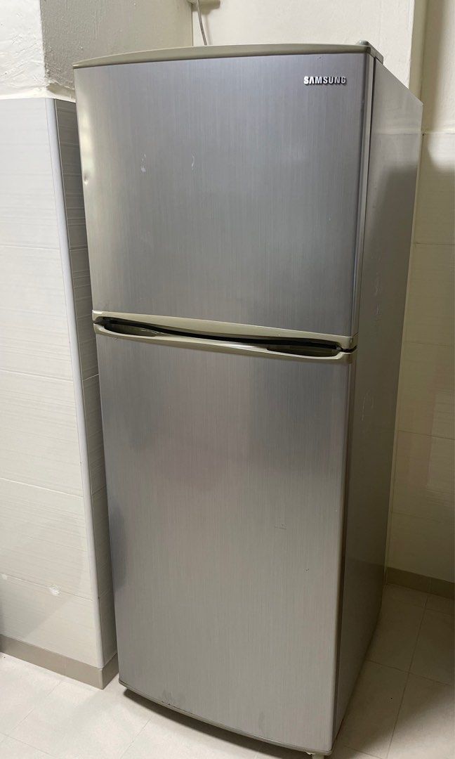 Samsung 2 door fridge ( grey ), TV & Home Appliances, Kitchen ...