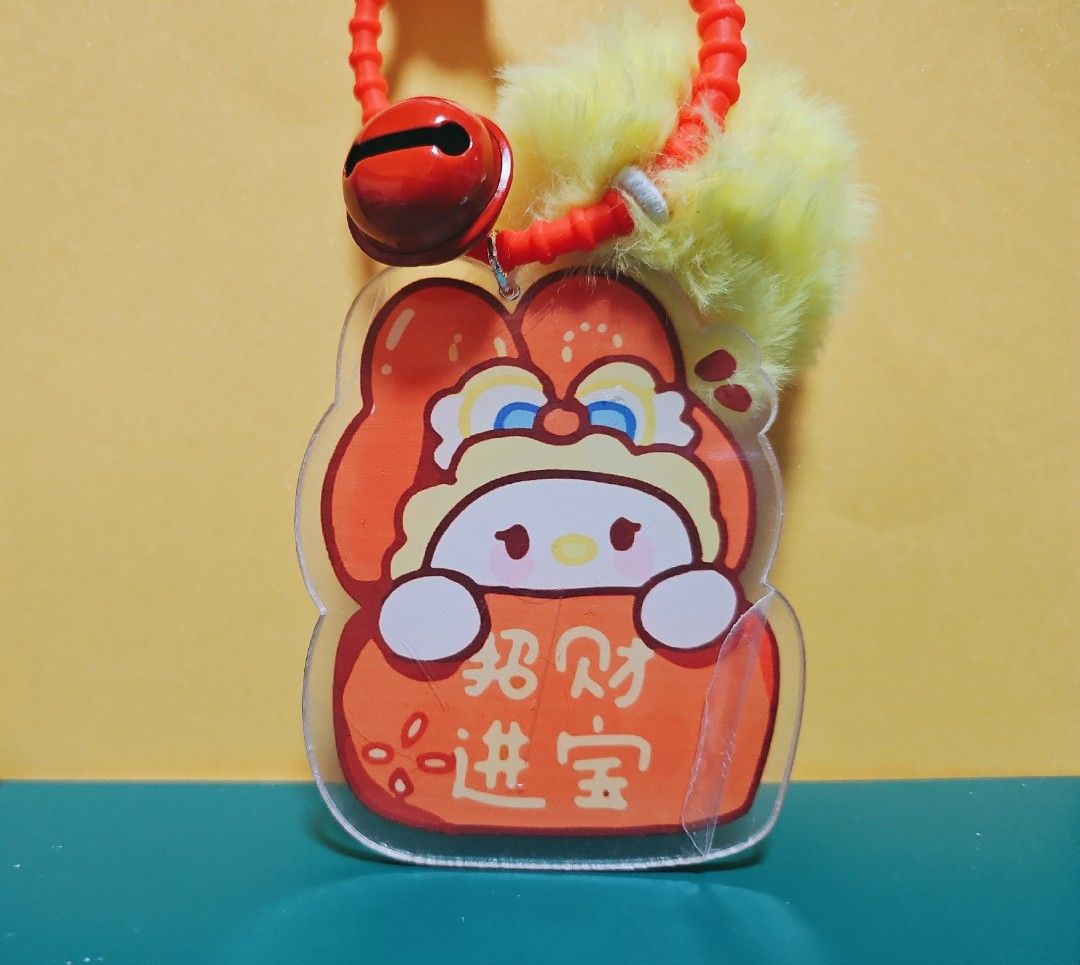 SANRIO CNY THEME KEYCHAIN, Hobbies & Toys, Stationery & Craft, Handmade ...