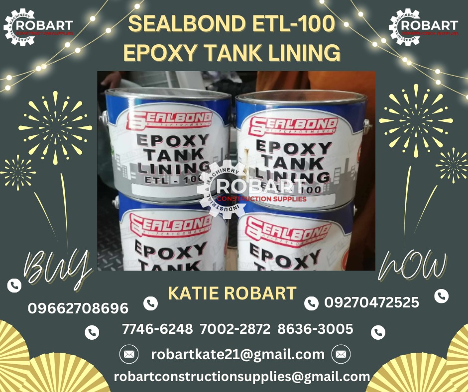 Sealbond ETL-100 Epoxy Tank Lining, Commercial & Industrial ...