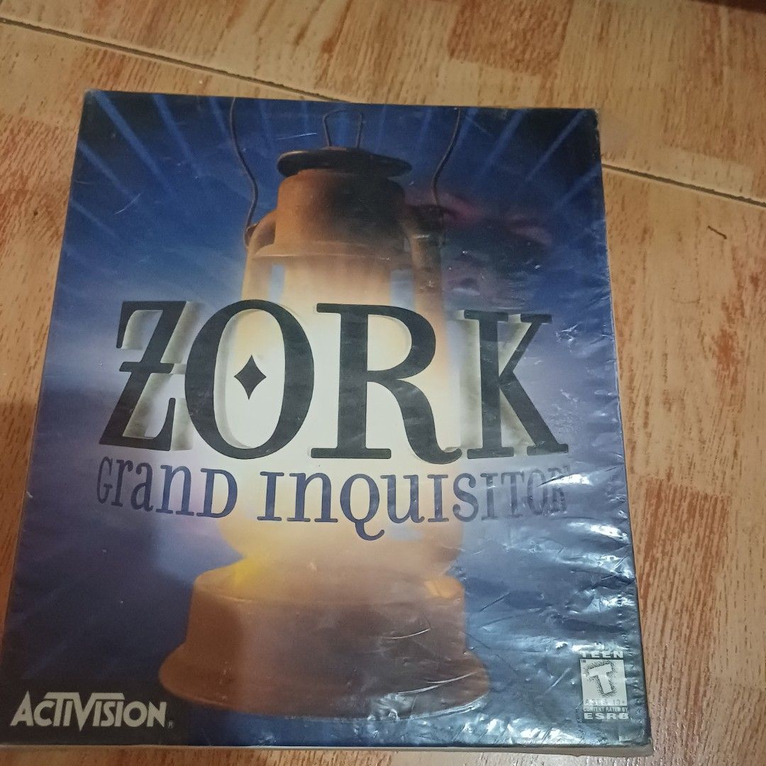 Sealed Big Box Lands Of The Lore 3 III & Zork Grand Inquisition, Video ...