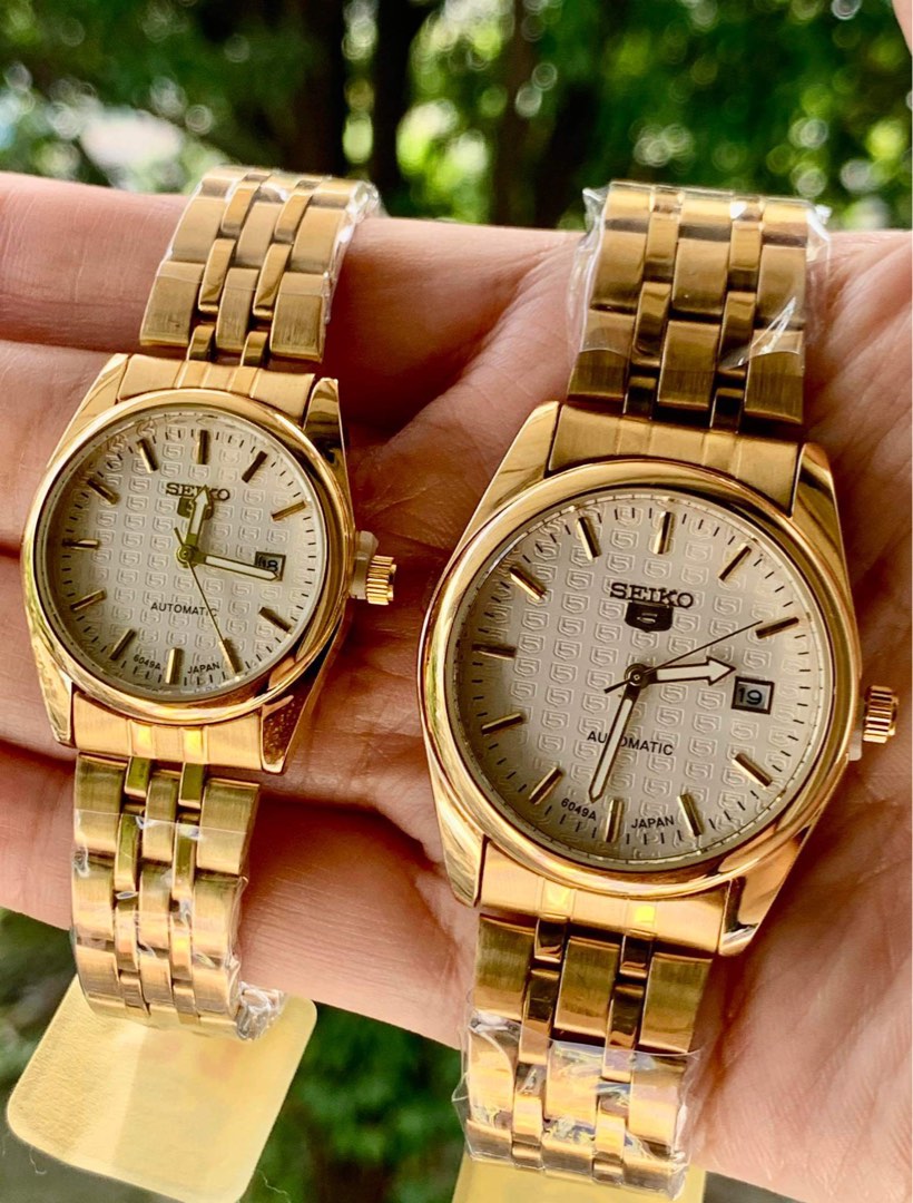 Seiko couple watch, Women's Fashion, Watches & Accessories, Watches on ...