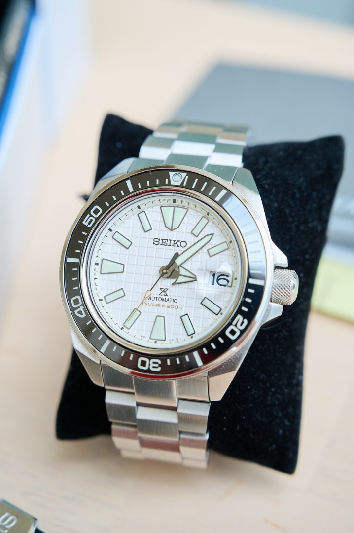 Seiko King Samurai SRPE37K1 with Strapcode Hexad Bracelet, Men's Fashion, Watches & Accessories ...